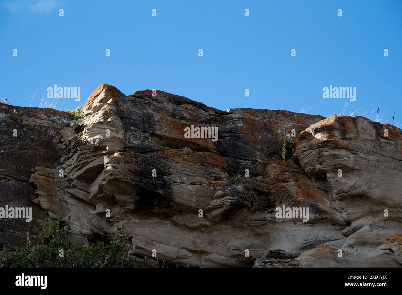 Head-Smashed-In Buffalo Jump is a World Heritage Site in Alberta in ...