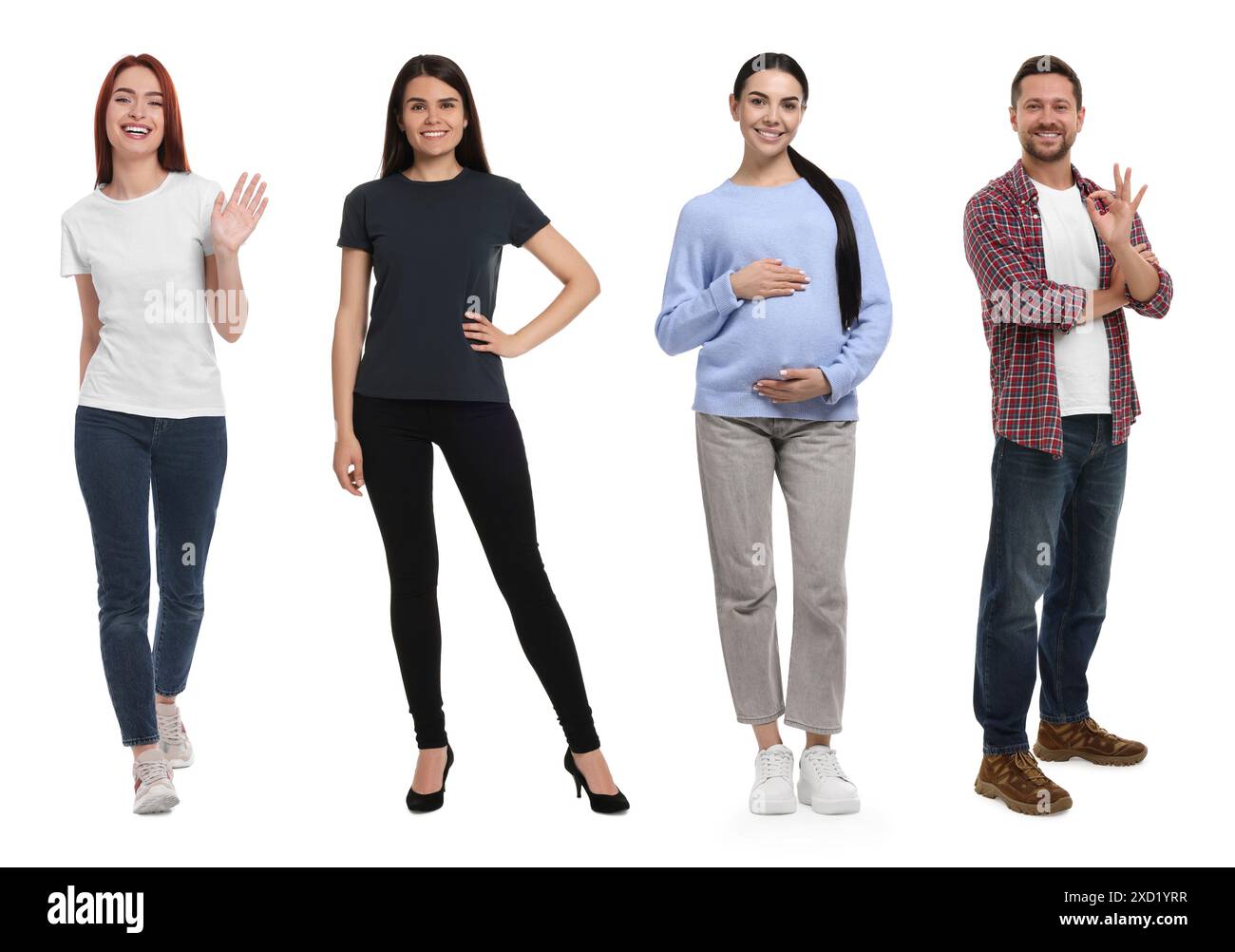 Multicultural women group Cut Out Stock Images & Pictures - Alamy