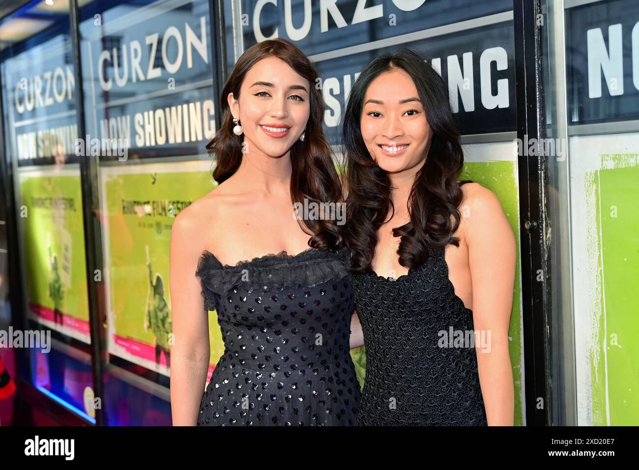 LONDON, UK. 19th June, 2024. Caylee Cowan and Alice Hewkin attends The 32nd Raindance Film ...