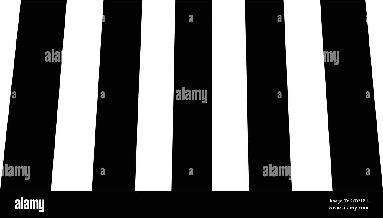 Pedestrian crossing with walk signs Stock Vector Images - Alamy