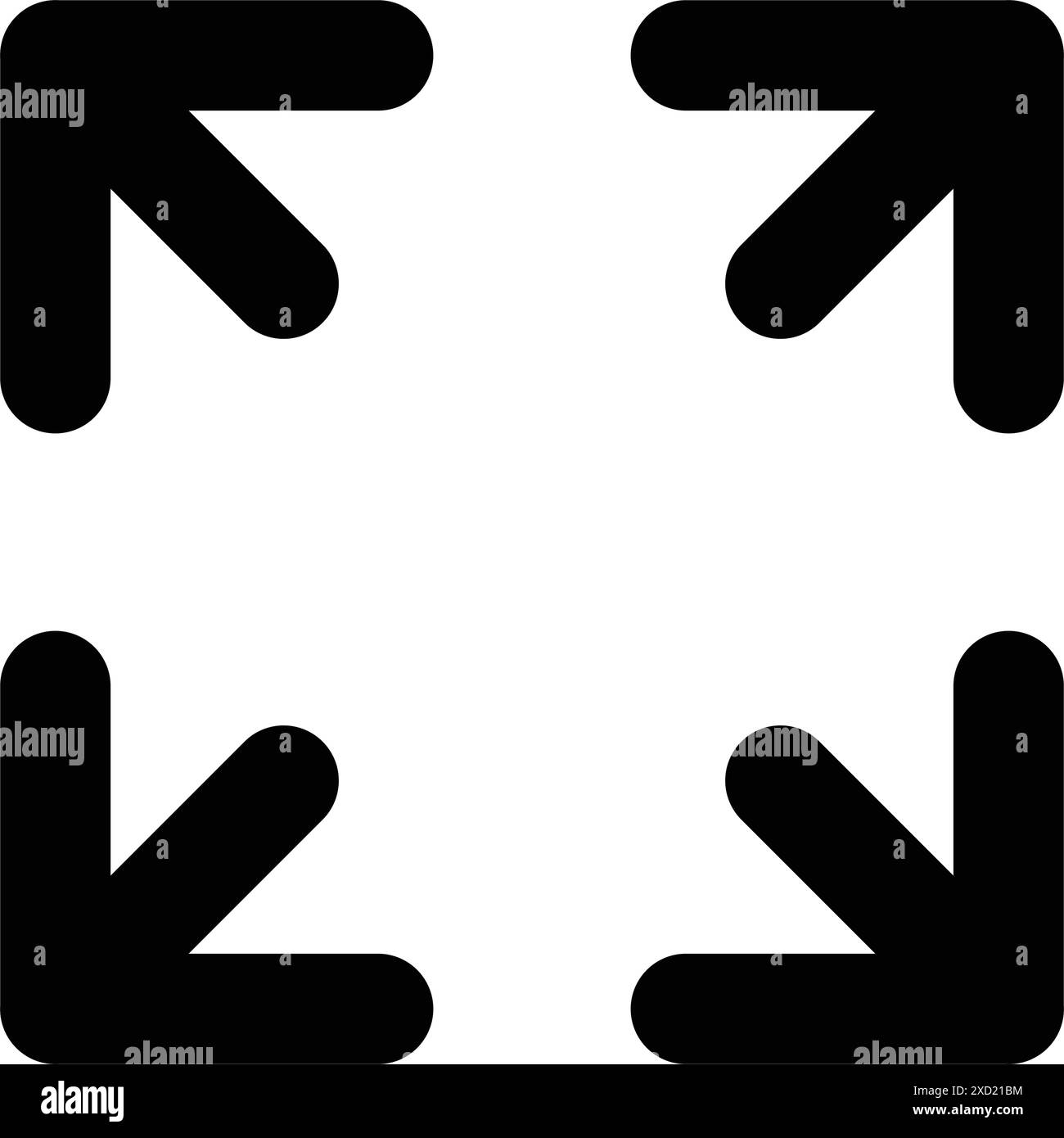 maximize icon, enlarges the image to full screen illustration design ...