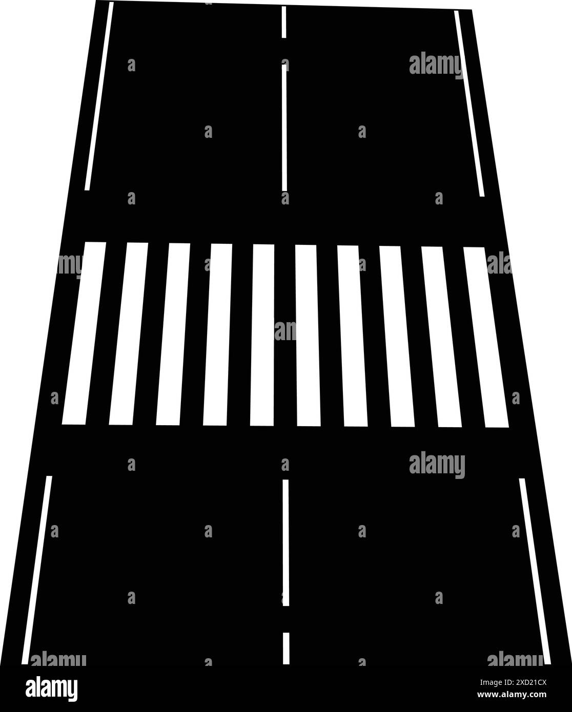 road crossing icon, signs where people cross the road illustration ...