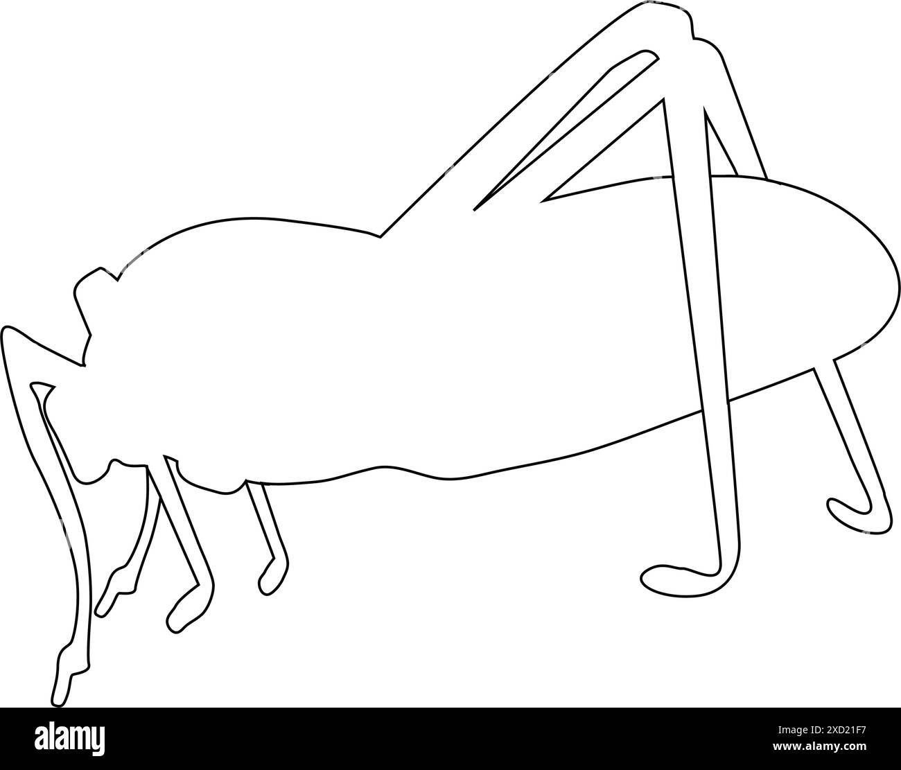 Cute katydid Stock Vector Images - Alamy