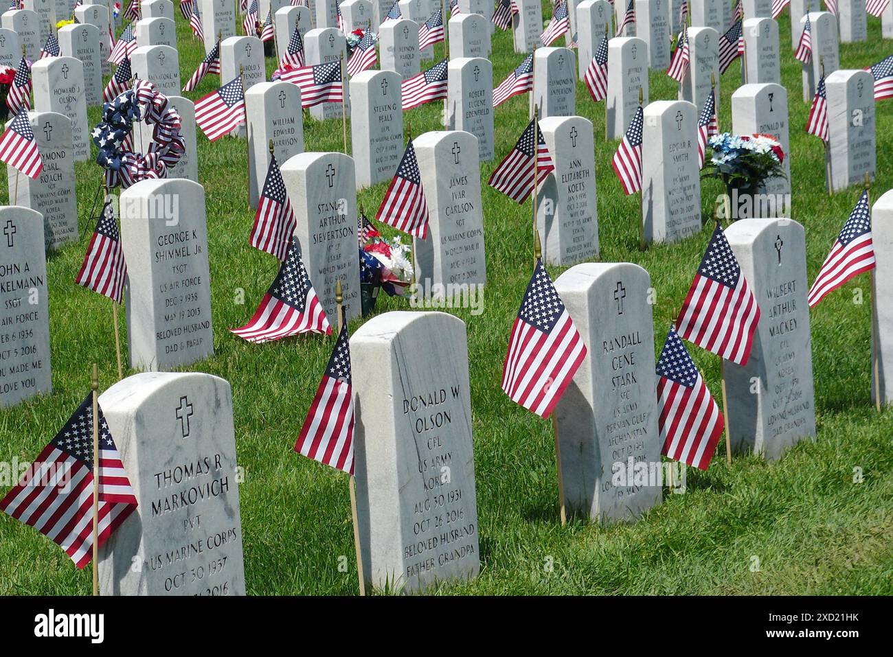 Ft. Snelling Cemetery Stock Photo - Alamy