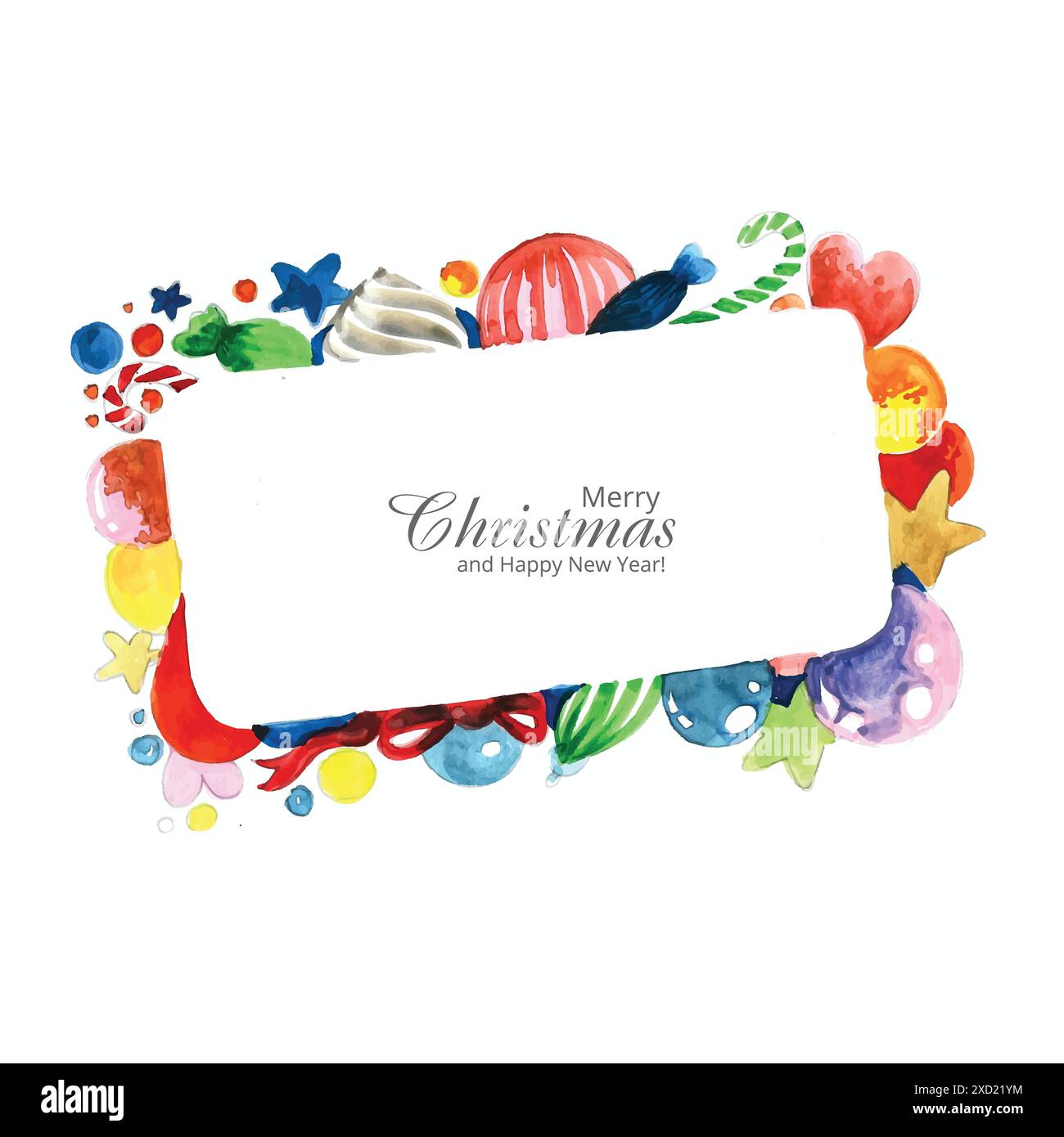 Elegant christmas holiday card background Stock Vector Image & Art - Alamy