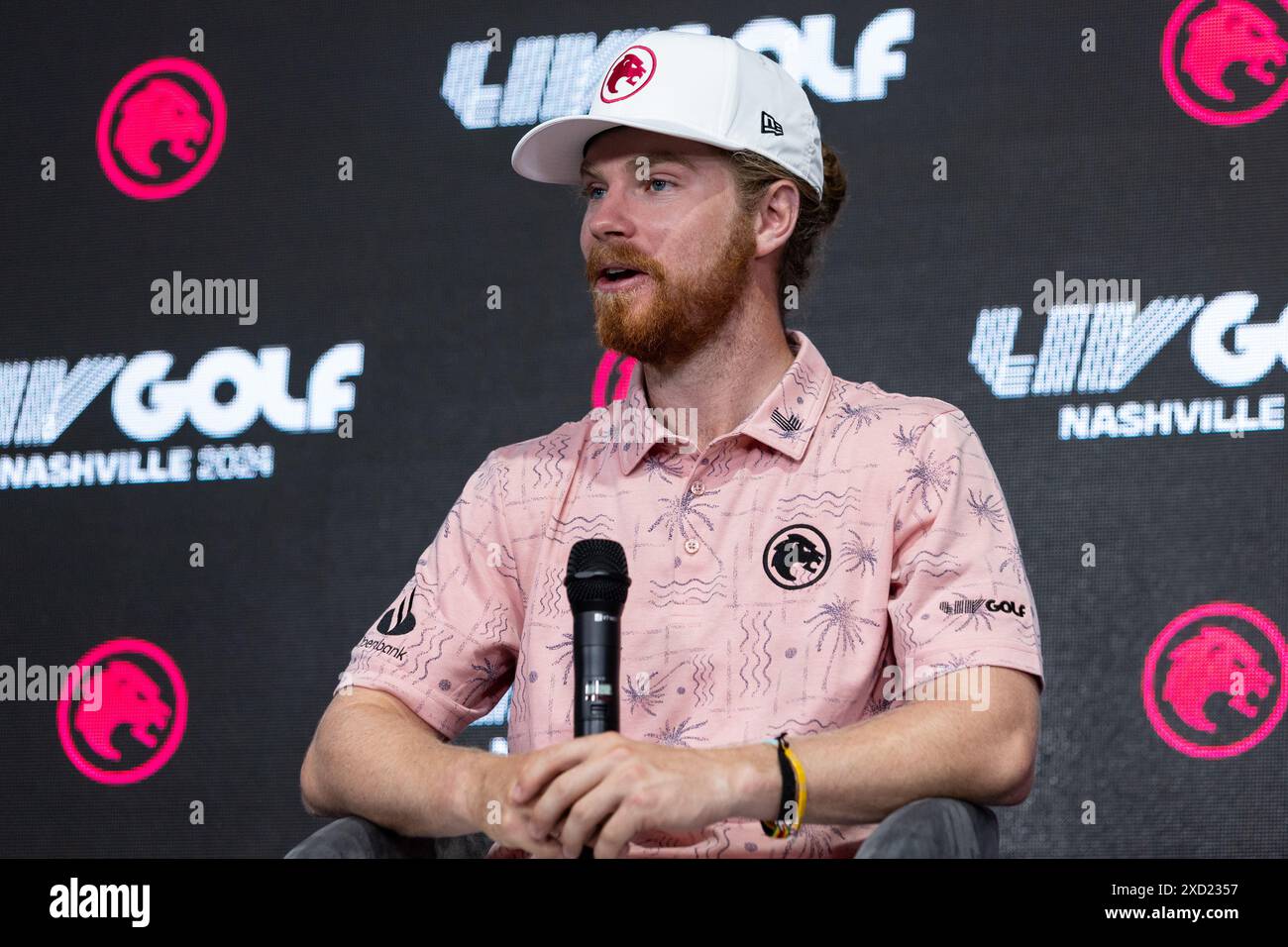 Kieran Vincent addresses the media during a press conference prior to ...