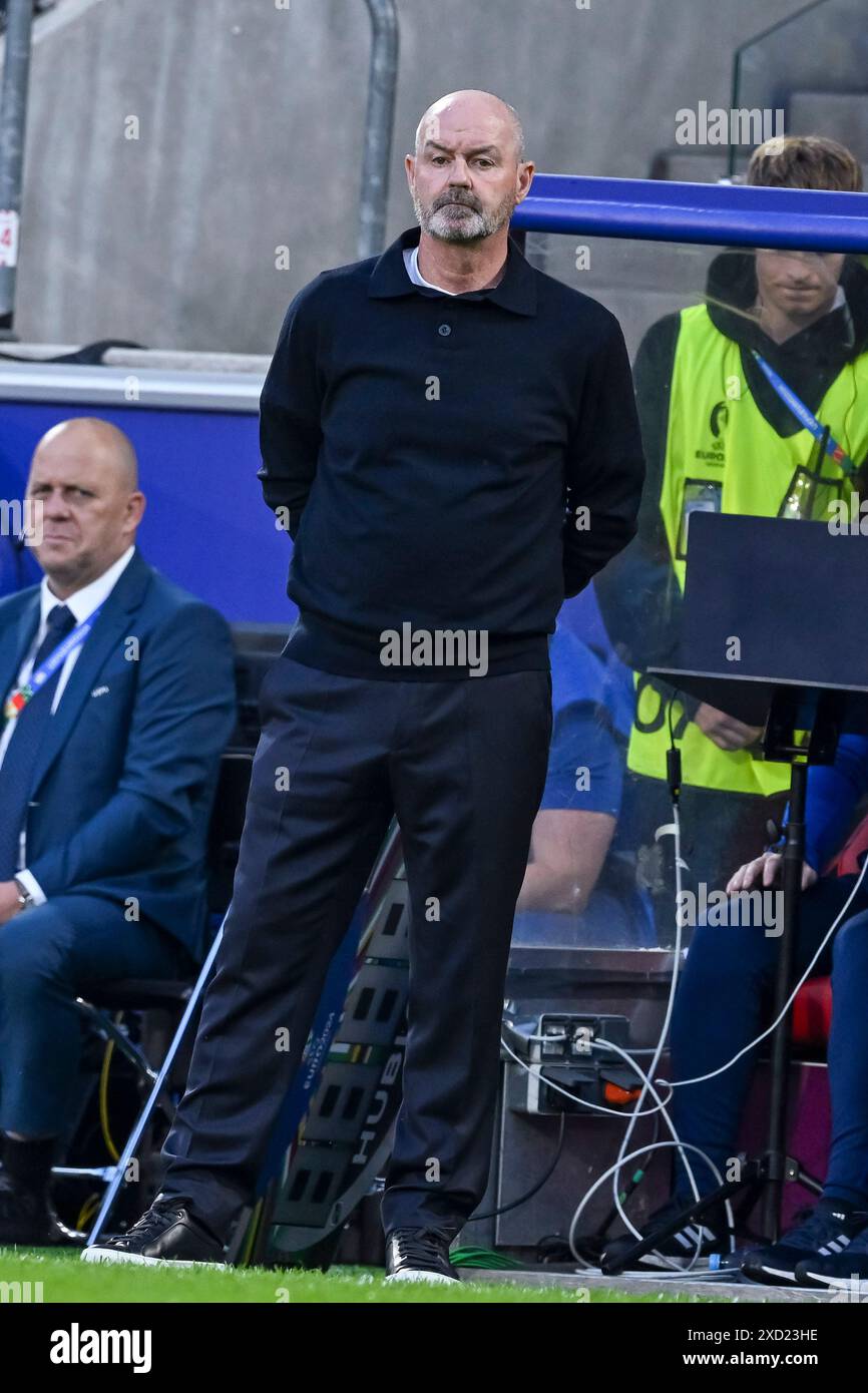Cologne, Germany. 19th June, 2024. Steve Clarke Coach (Scotland) during ...