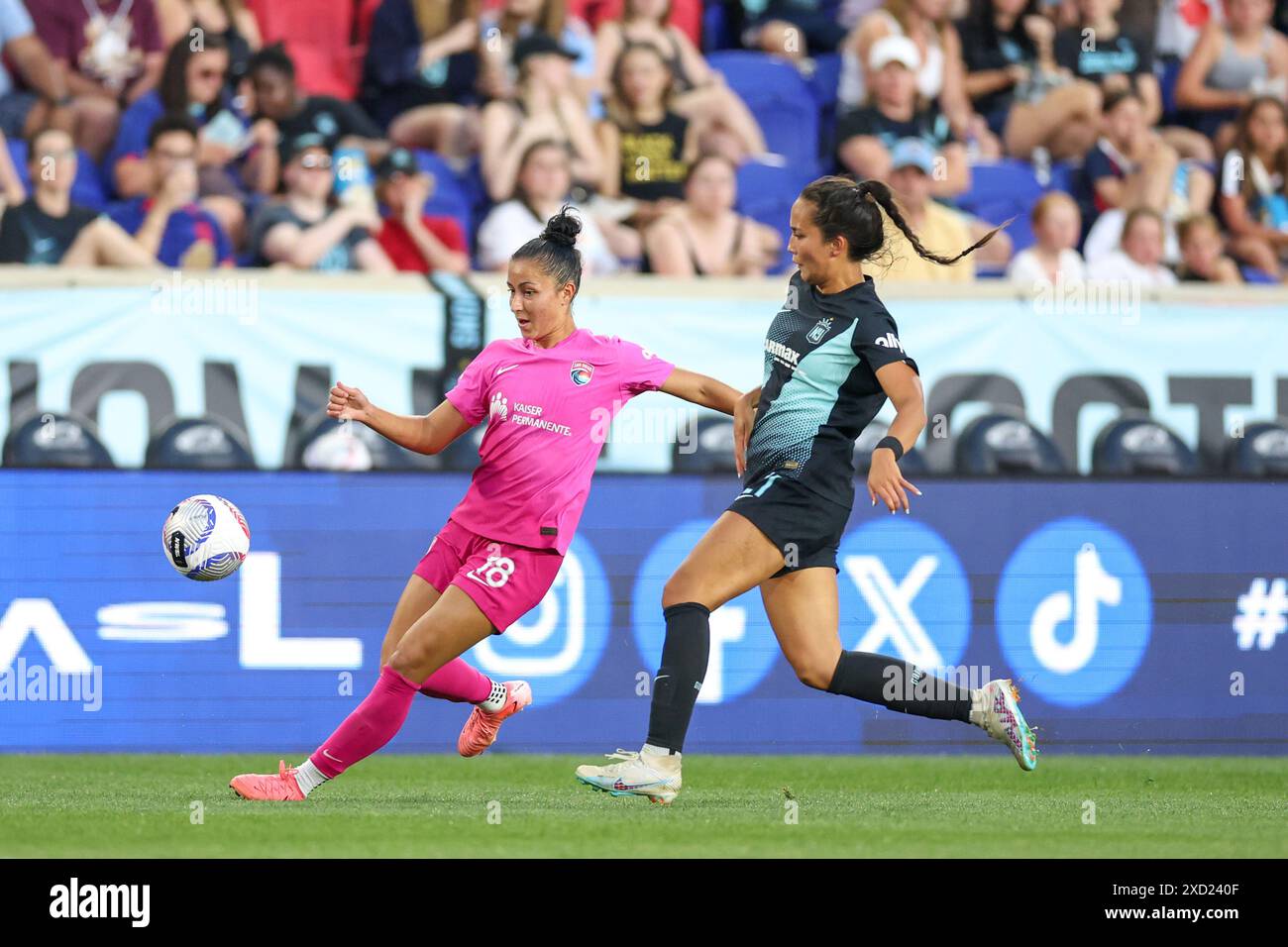 Mya Jones of San Diego Wave FC of the National Women's Soccer League ...