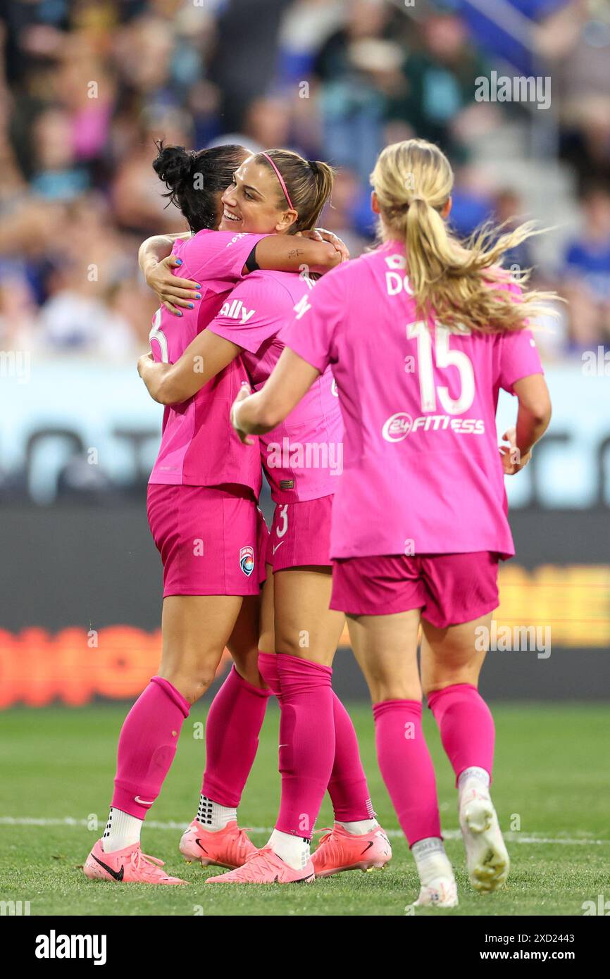 Mya Jones of San Diego Wave FC of the National Women's Soccer League ...