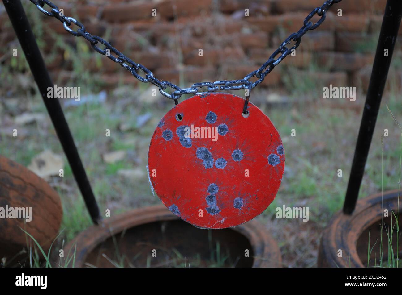Bullet hit paper shooting mark hi-res stock photography and images - Alamy