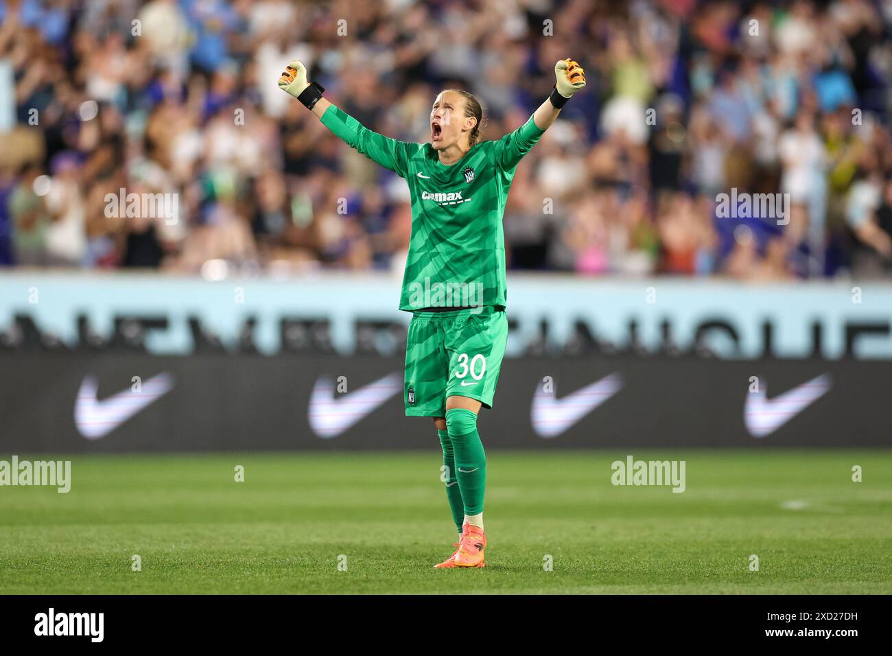 Harrison, United States . 19th June, 2024. Ann Katrin Berger of NJ/NY ...