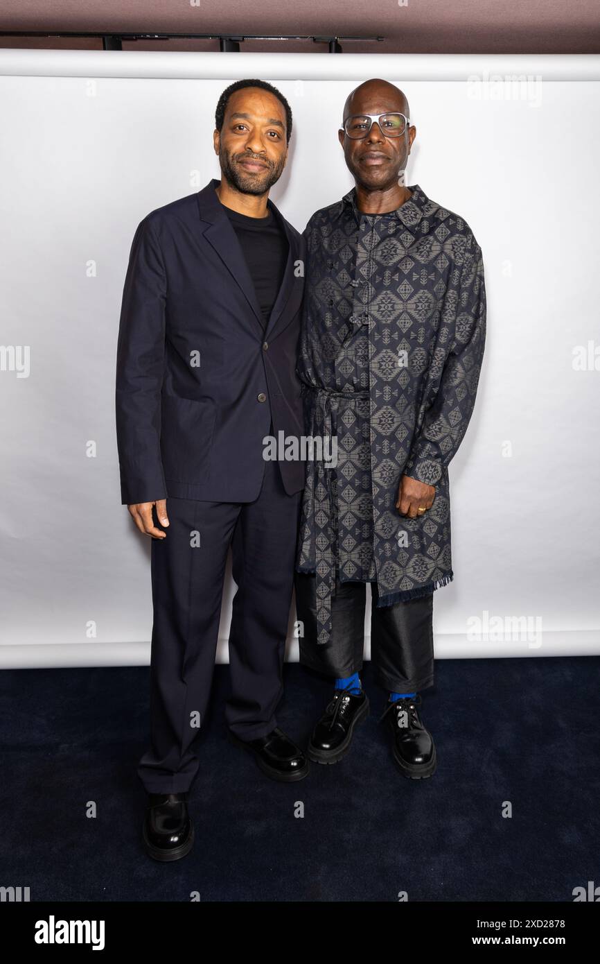 London, UK. 19th June, 2024. Chiwetel Ejiofor and Steve McQueen attend ...