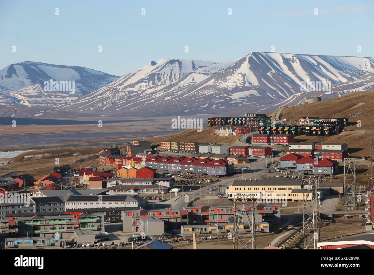 Svalbard. 18th June, 2024. This photo taken on June 18, 2024 shows a ...