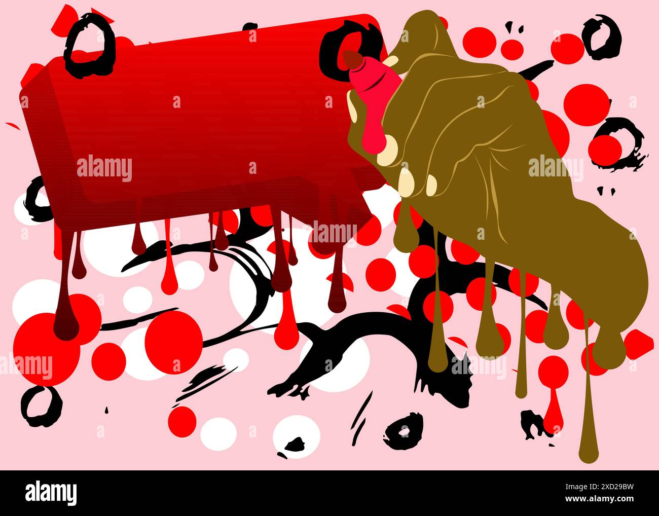 Graffiti pen Stock Vector Images - Alamy