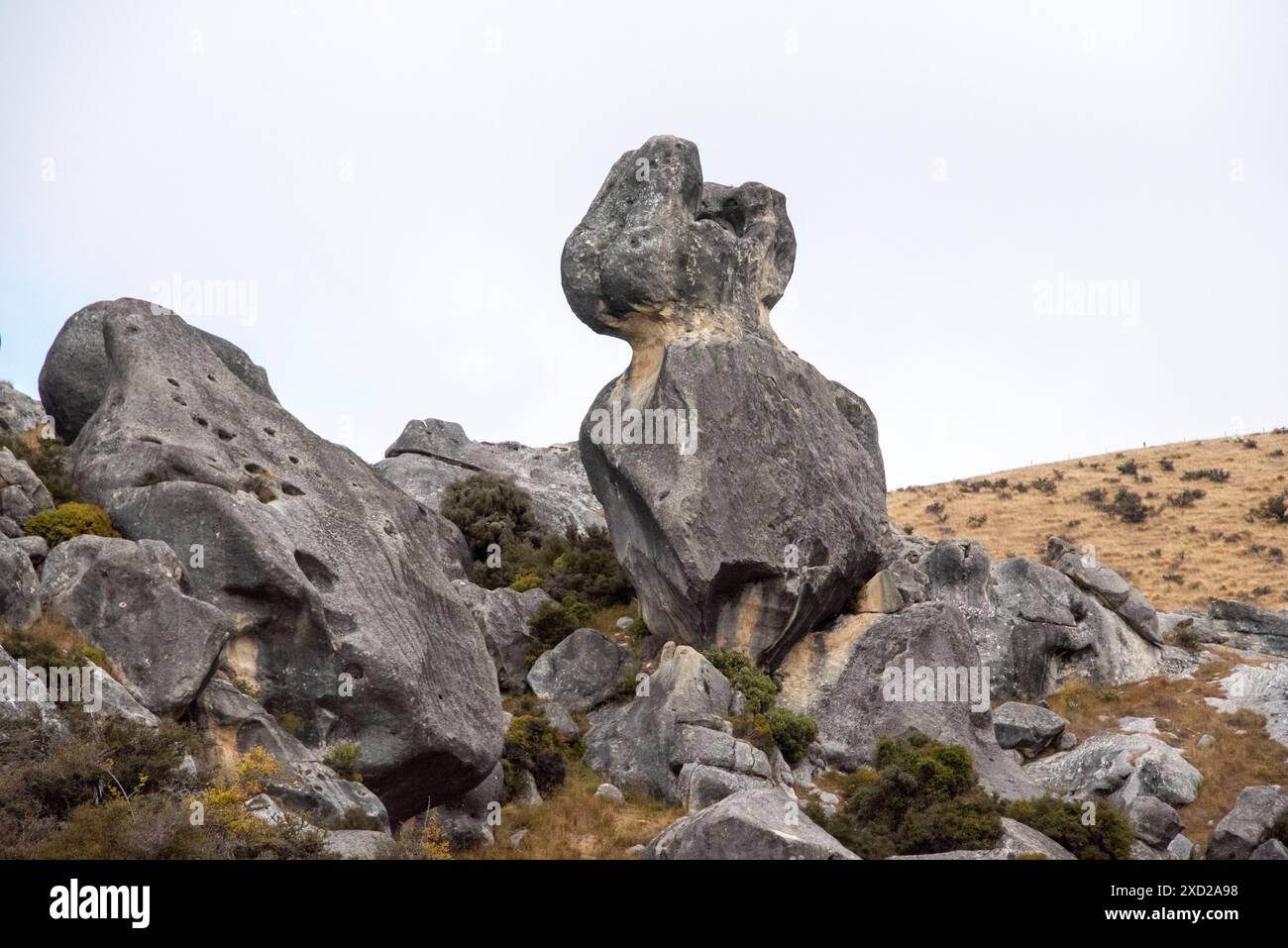 Castle Hill Rocks - New Zealand Stock Photo - Alamy