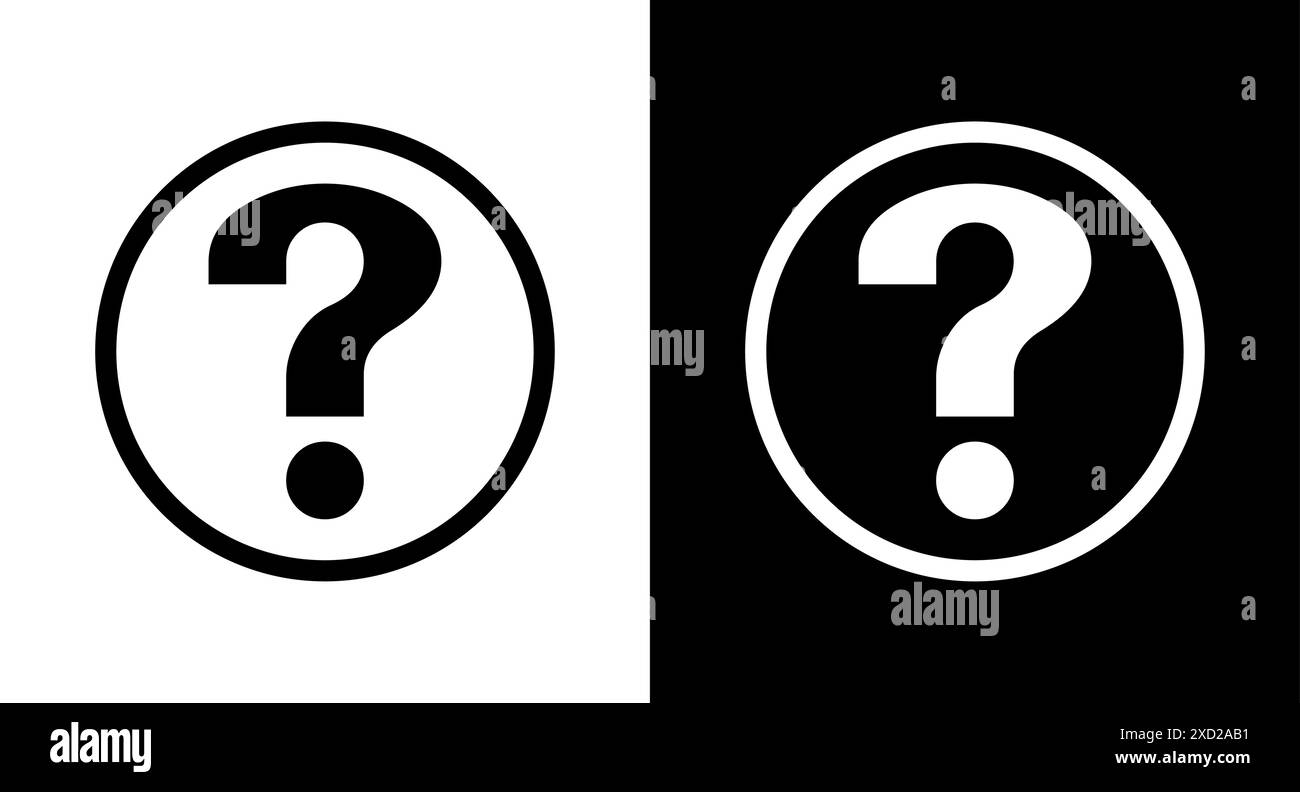 Question Mark symbol icon for web, ui, mobile apps. Question Mark icon ...