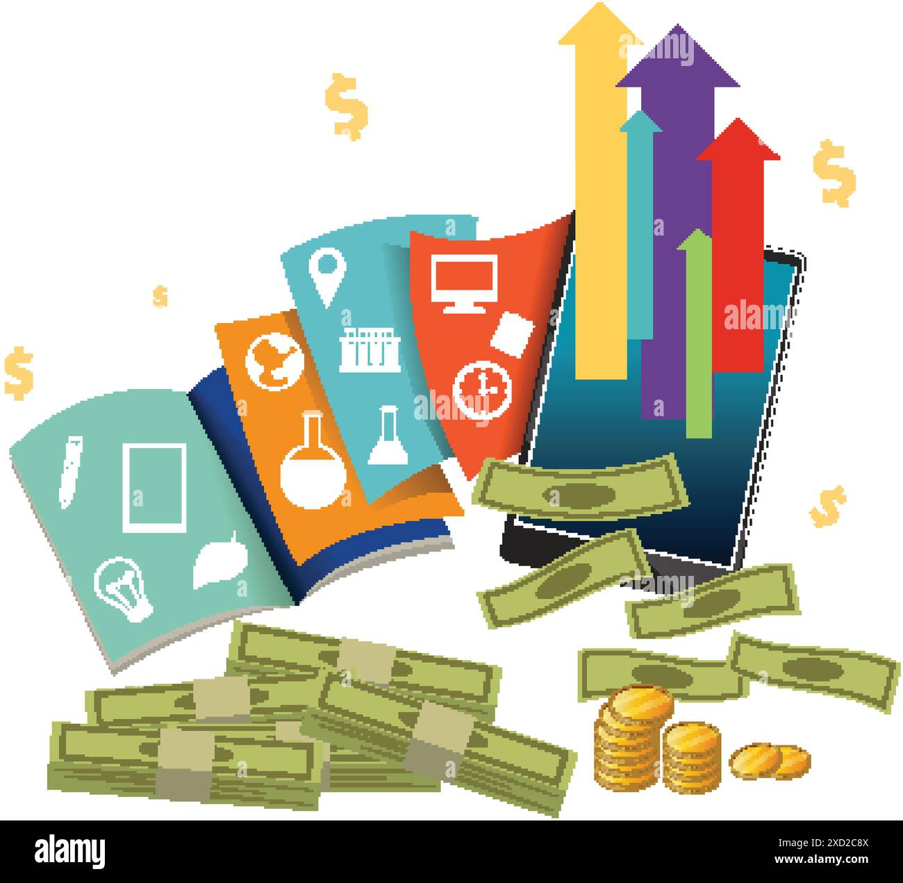 Graphs depicting hi-res stock photography and images - Alamy