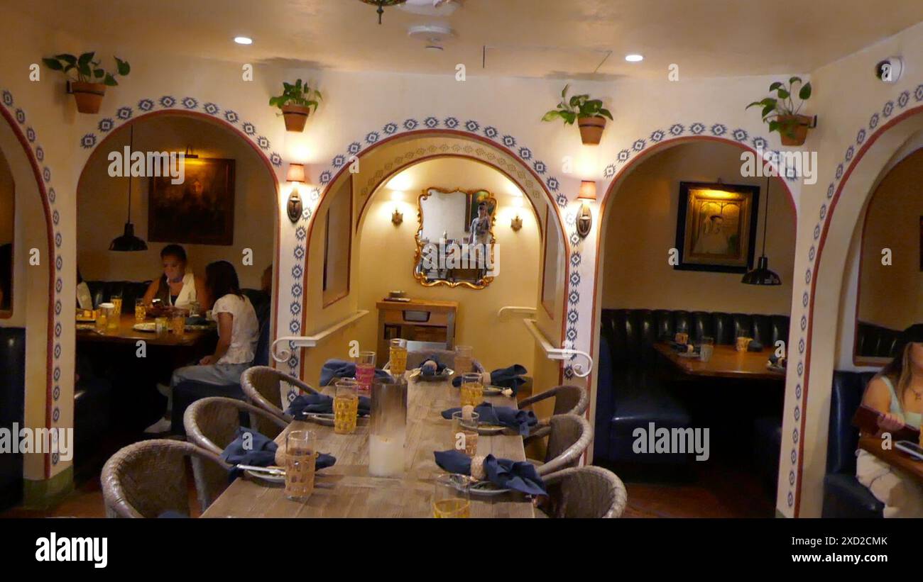 Beverly Hills, California, USA 16th June 2024 The Hideaway Restaurant ...