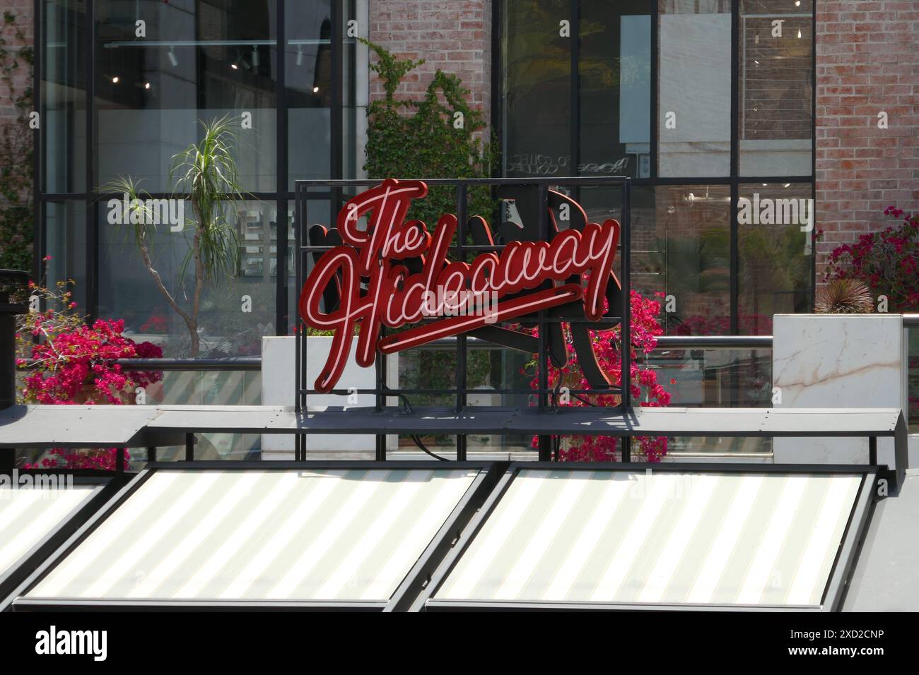 Beverly Hills, California, USA 16th June 2024 The Hideaway Restaurant ...