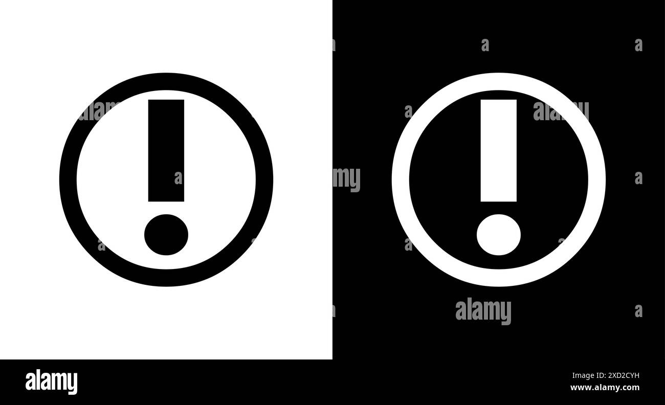 Exclamation Mark symbol icon for web, ui, mobile apps. Exclamation Mark ...