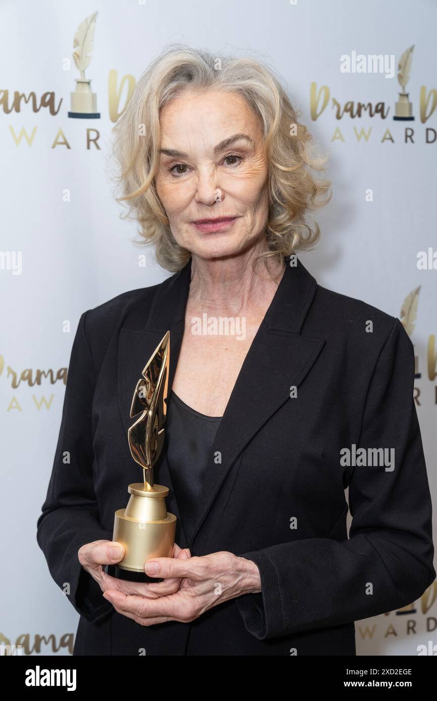 Jessica Lange attends the 2024 Drama Desk Awards at NYU Skirball Center ...