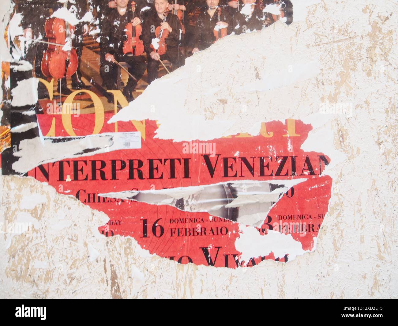 Poster on wall italy hi-res stock photography and images - Alamy