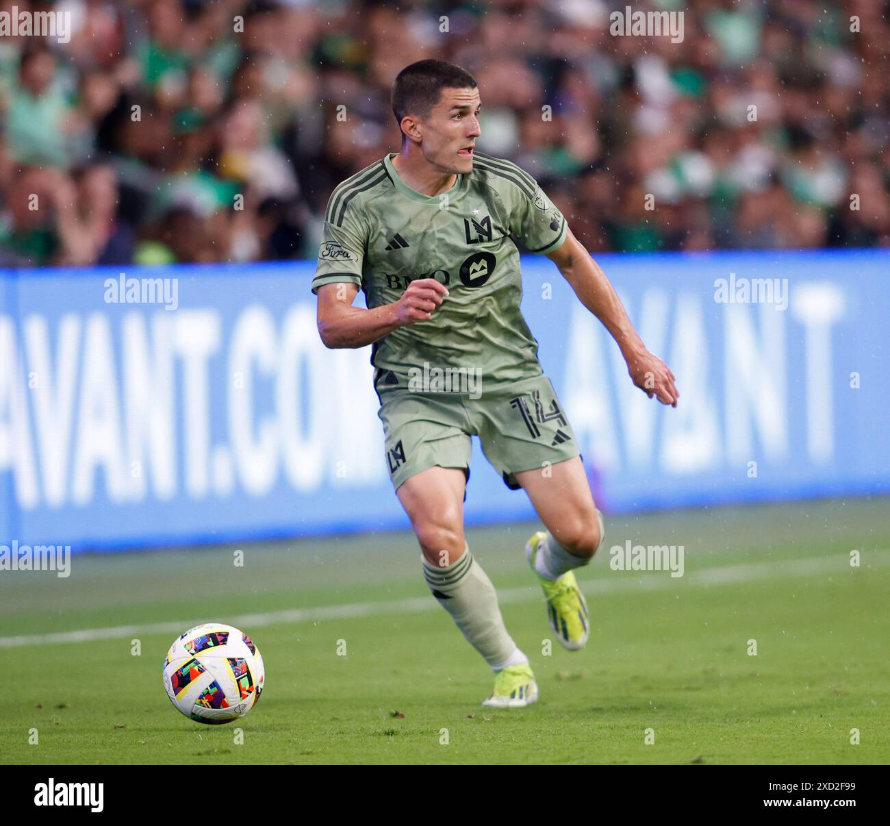 Austin, Texas, USA. 19th June, 2024. Los Angeles FC defender Sergi ...