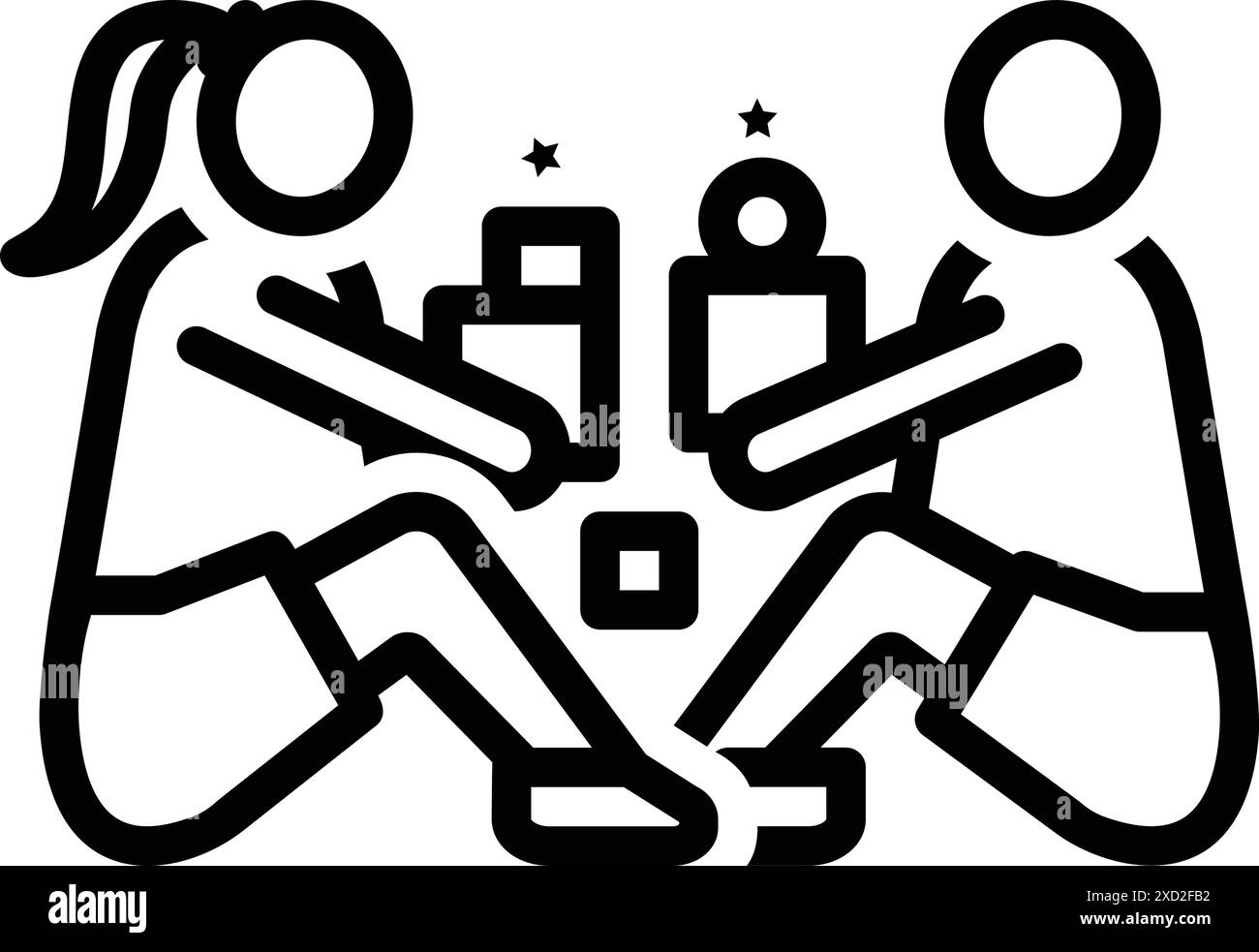 Activities of child Stock Vector Images - Alamy