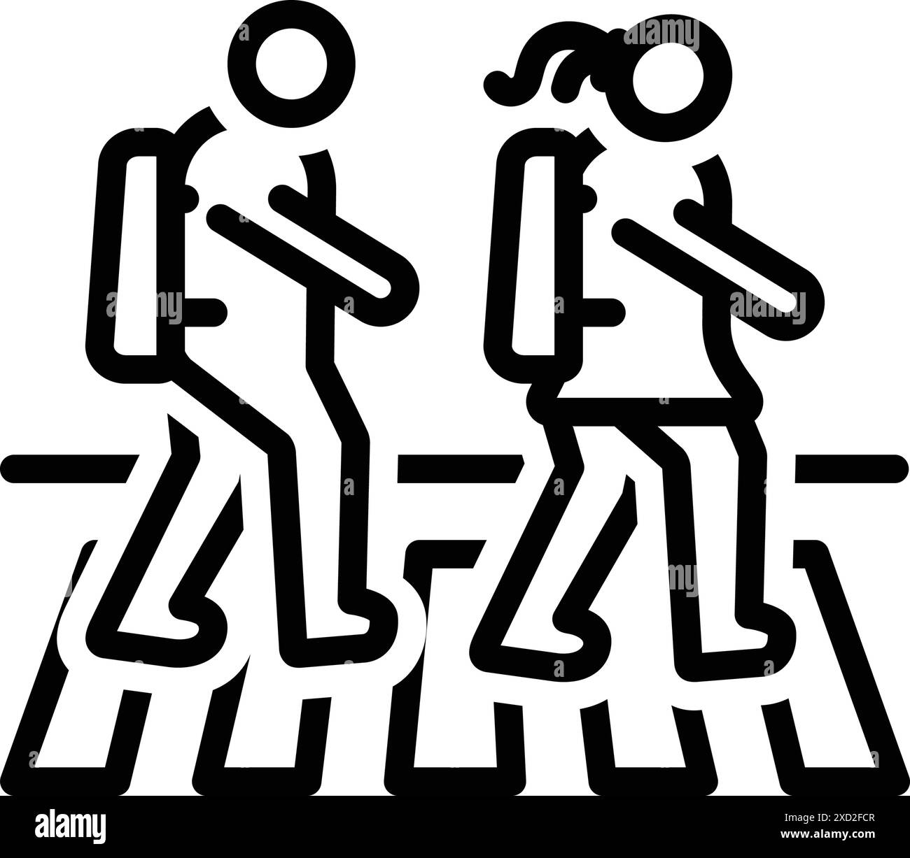 Zebra cross vector vectors hi-res stock photography and images - Alamy