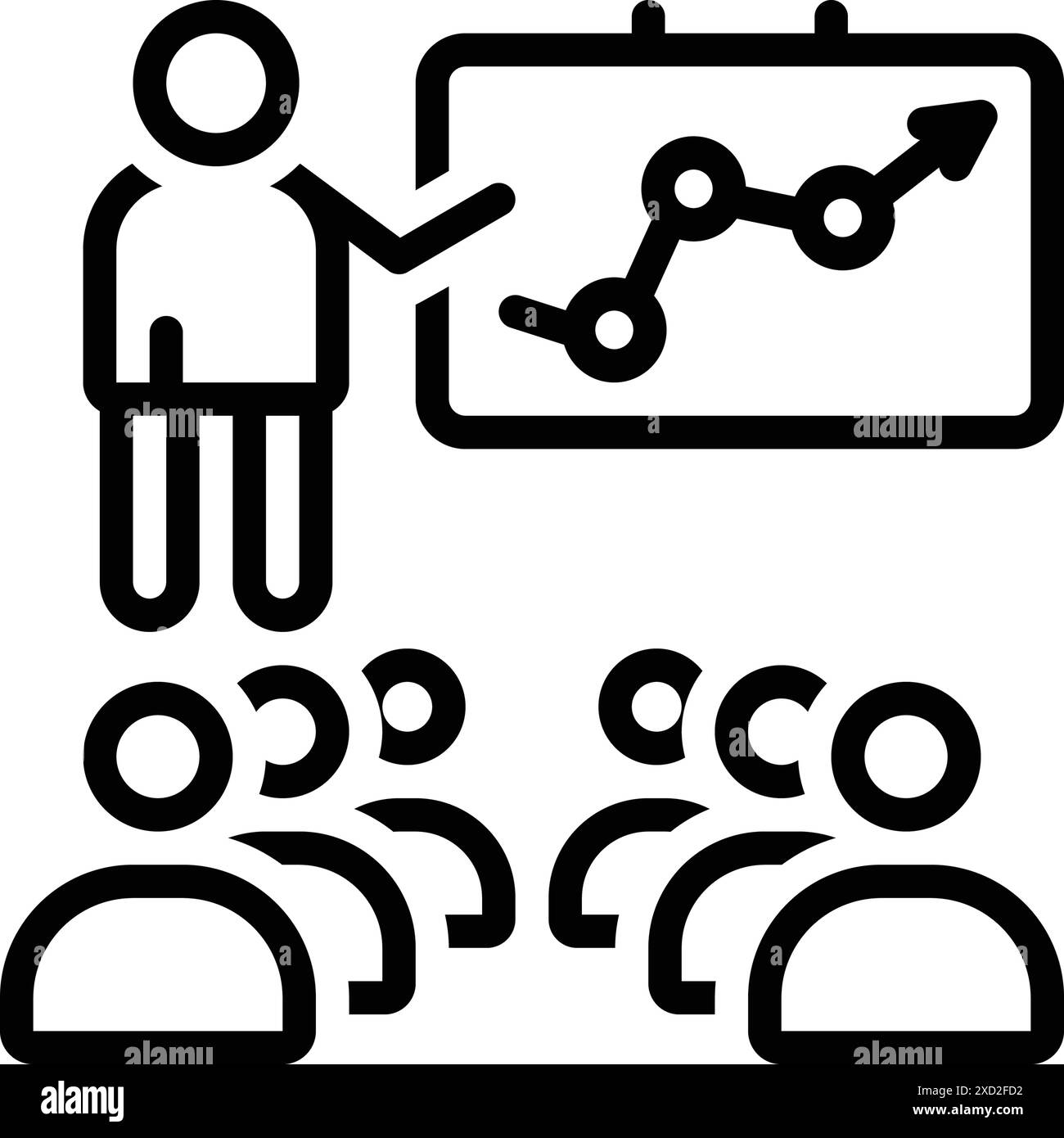 Icon instructor guide Cut Out Stock Images & Pictures - Alamy