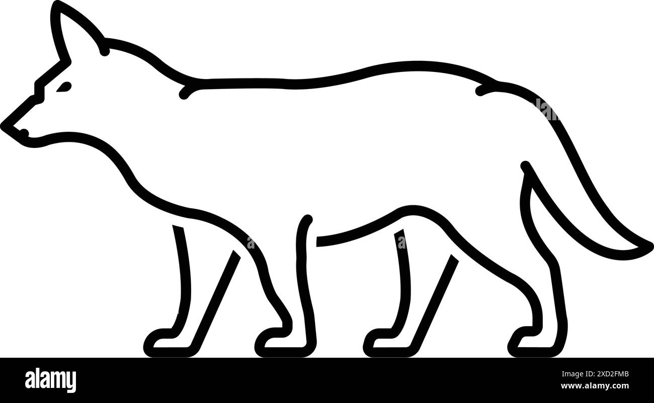 Icon for fox,omnivores Stock Vector Image & Art - Alamy
