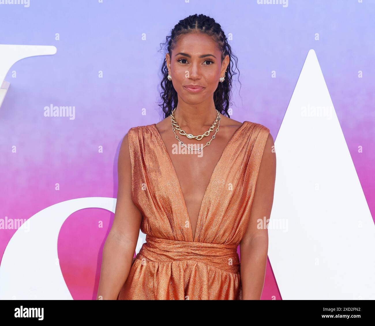 London, UK. 19th June, 2024. Vick Hope attends the V&A Summer Party ...