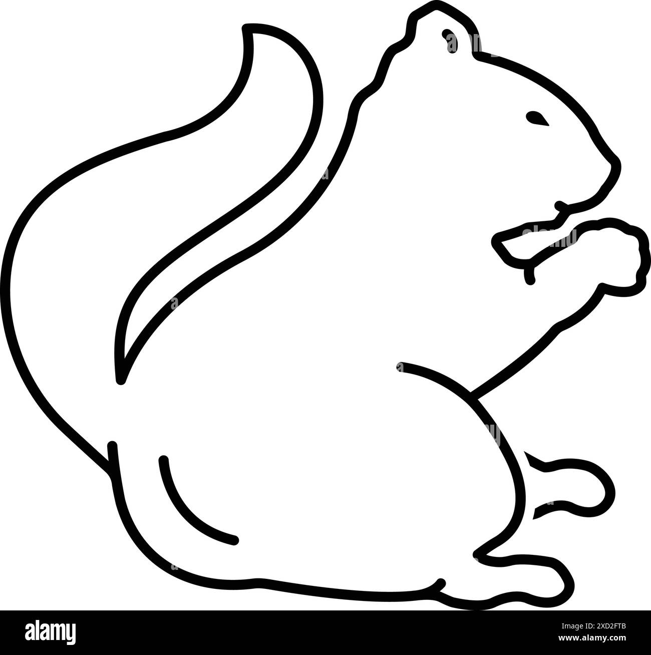 Domestic chipmunk Stock Vector Images - Alamy