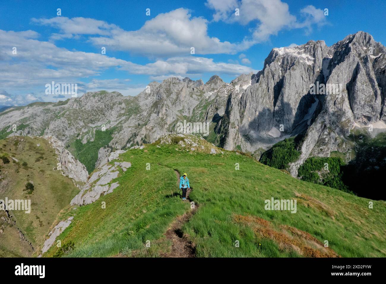 Stunning mountain scenery in Prokletije National Park, Accursed ...