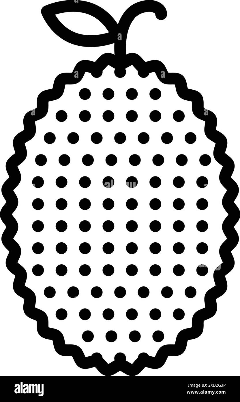 Icon for jackfruit,jack tree Stock Vector Image & Art - Alamy