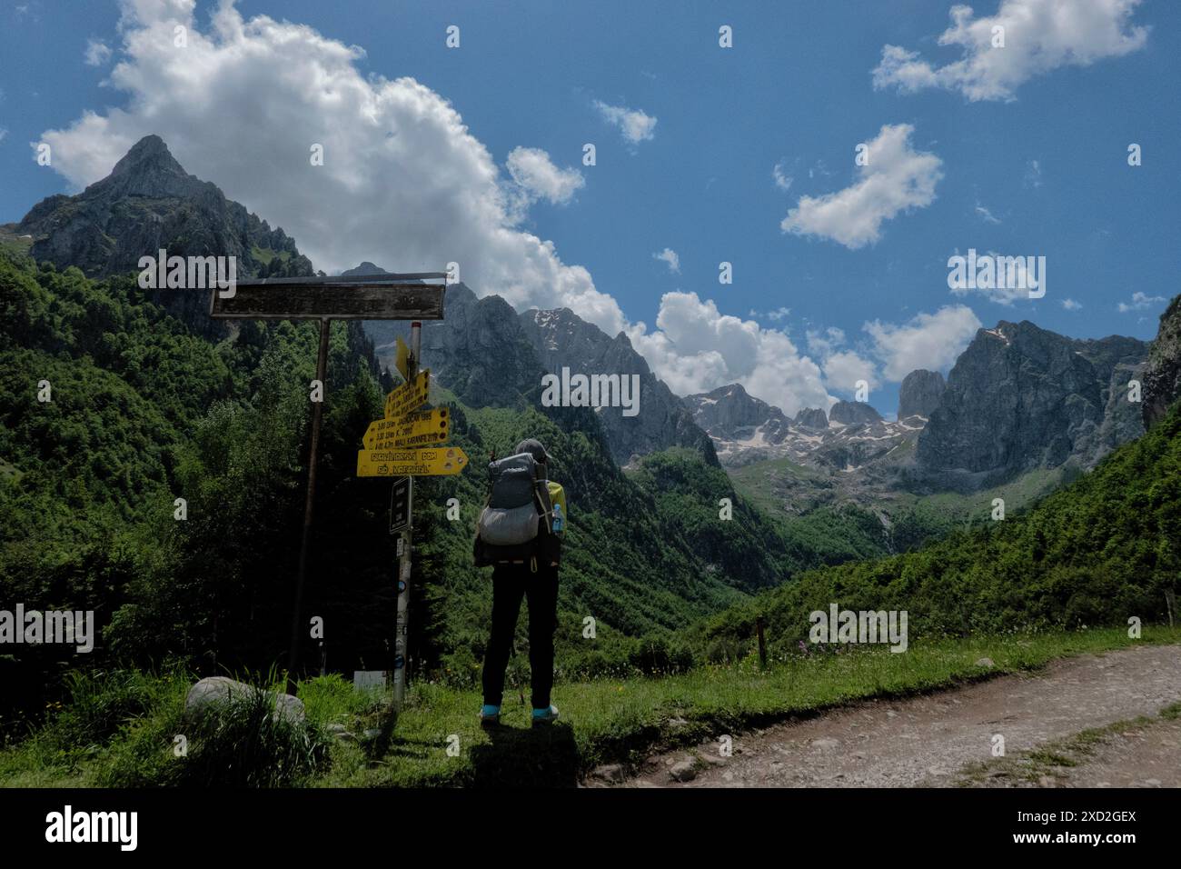 Trekking in Prokletije National Park, Accursed Mountains, Grebaje ...