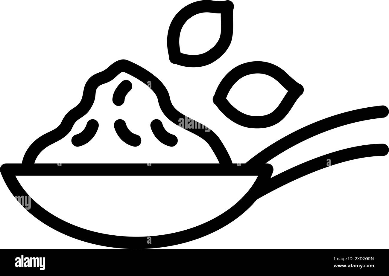 Icon for coriander powder,coriander Stock Vector Image & Art - Alamy