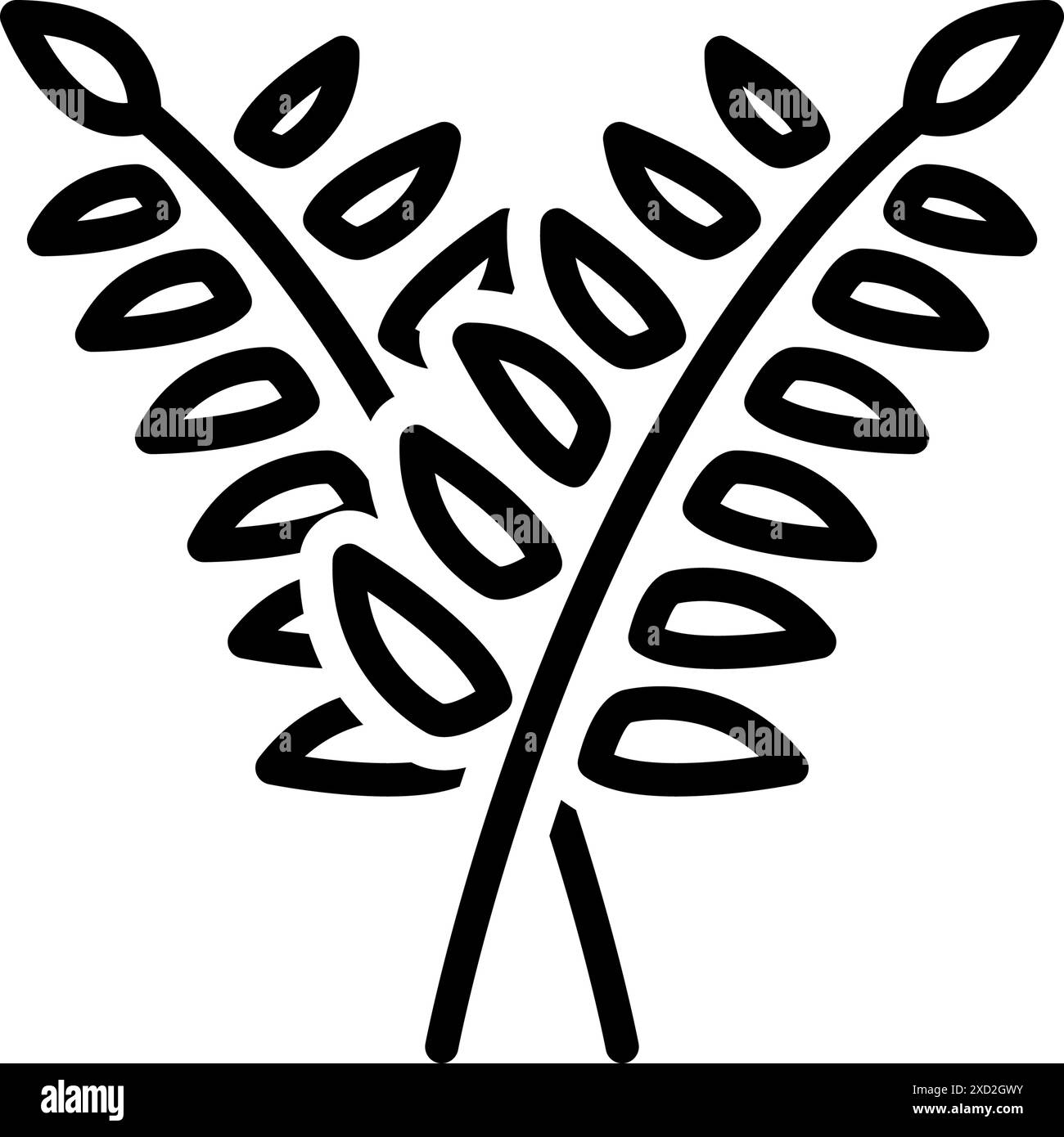 Icon for curry tree Stock Vector Image & Art - Alamy