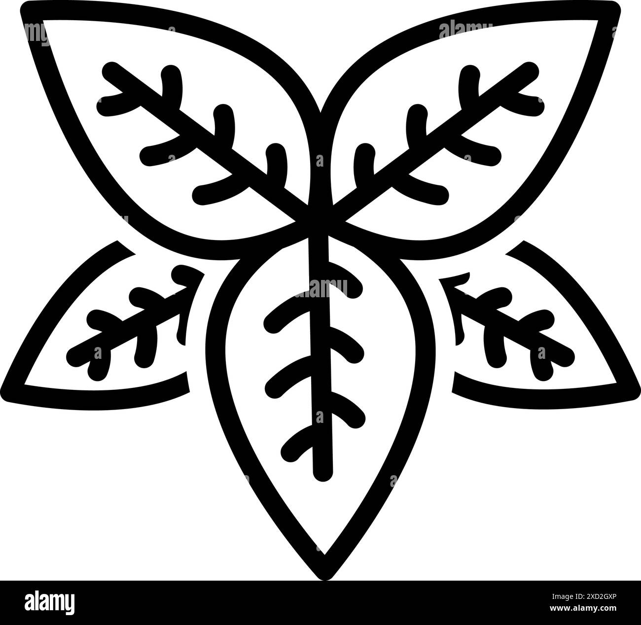 Icon for basil,tulsi Stock Vector Image & Art - Alamy