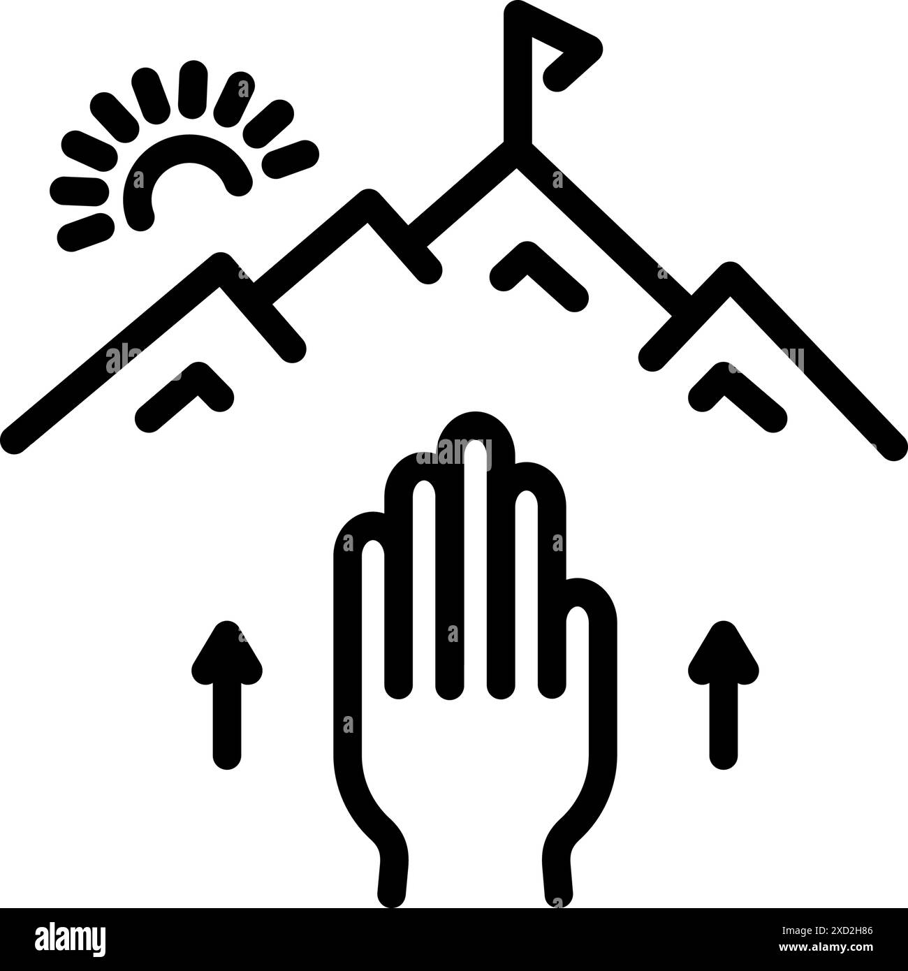 Attempt icon vector vectors Black and White Stock Photos & Images - Alamy