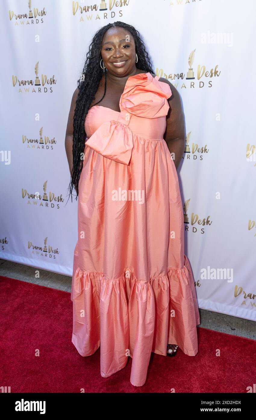 Jocelyn Bioh attends the 2024 Drama Desk Awards at NYU Skirball Center ...