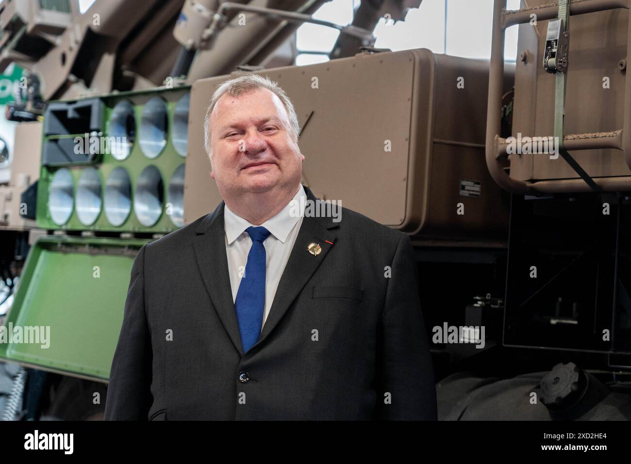 Paris, France. 19th June, 2024. General delegate for armaments (DGA ...