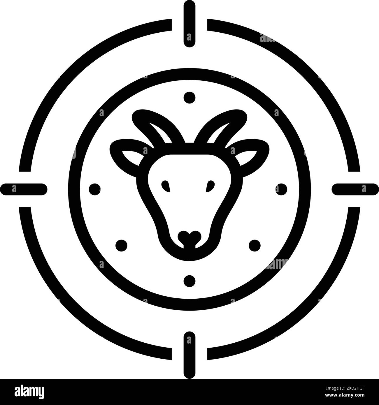 Icon for hunter,trapper Stock Vector Image & Art - Alamy