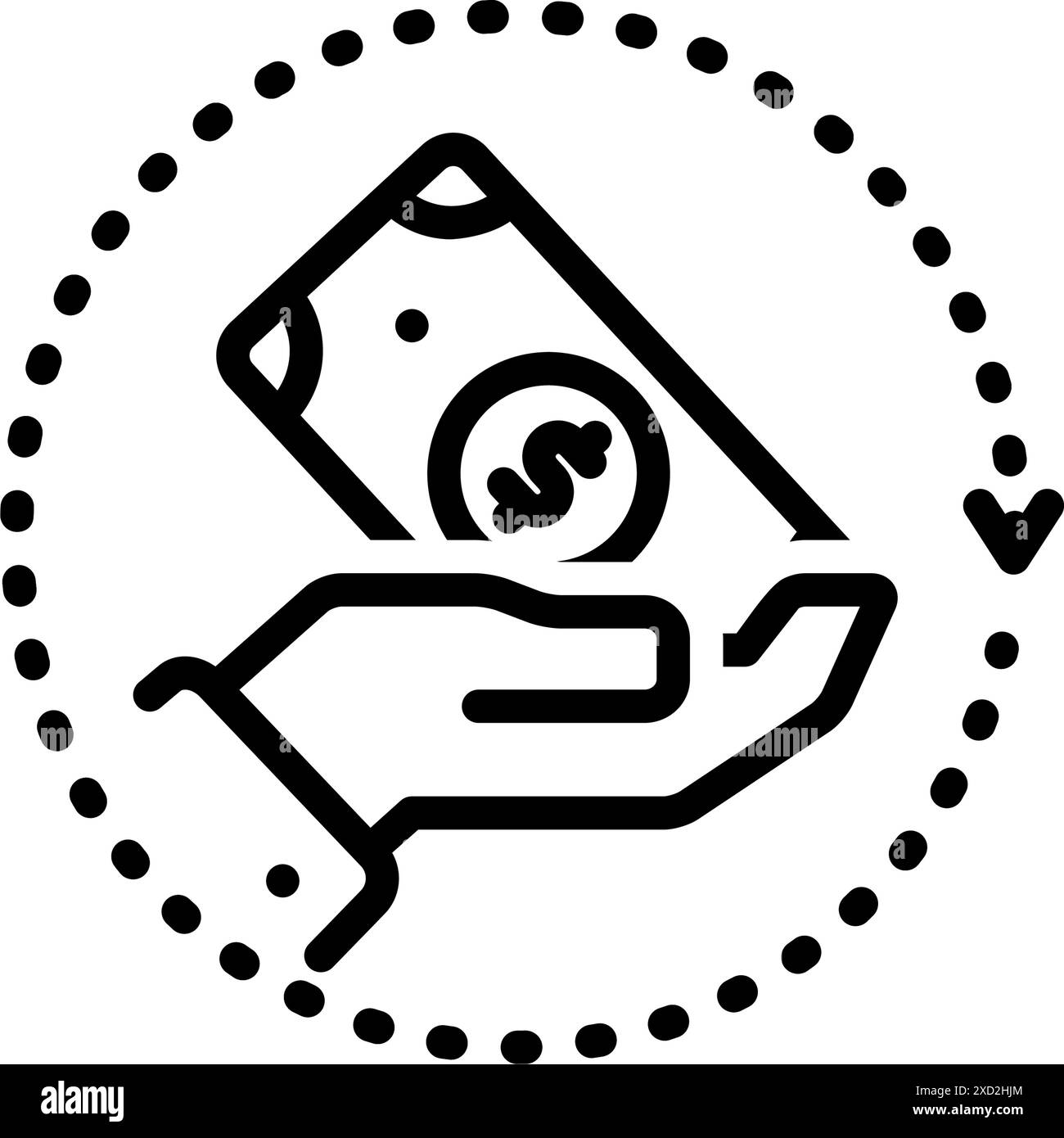 Icon for borrow,loan Stock Vector Image & Art - Alamy