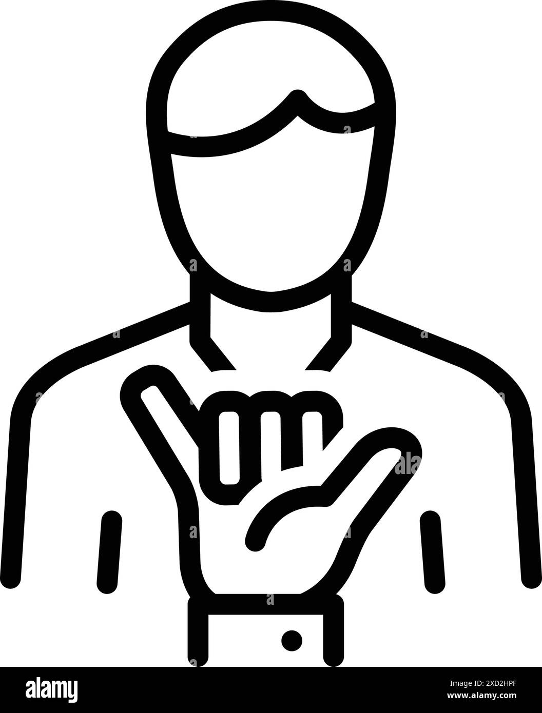 Icon for loose shaka,lax Stock Vector Image & Art - Alamy