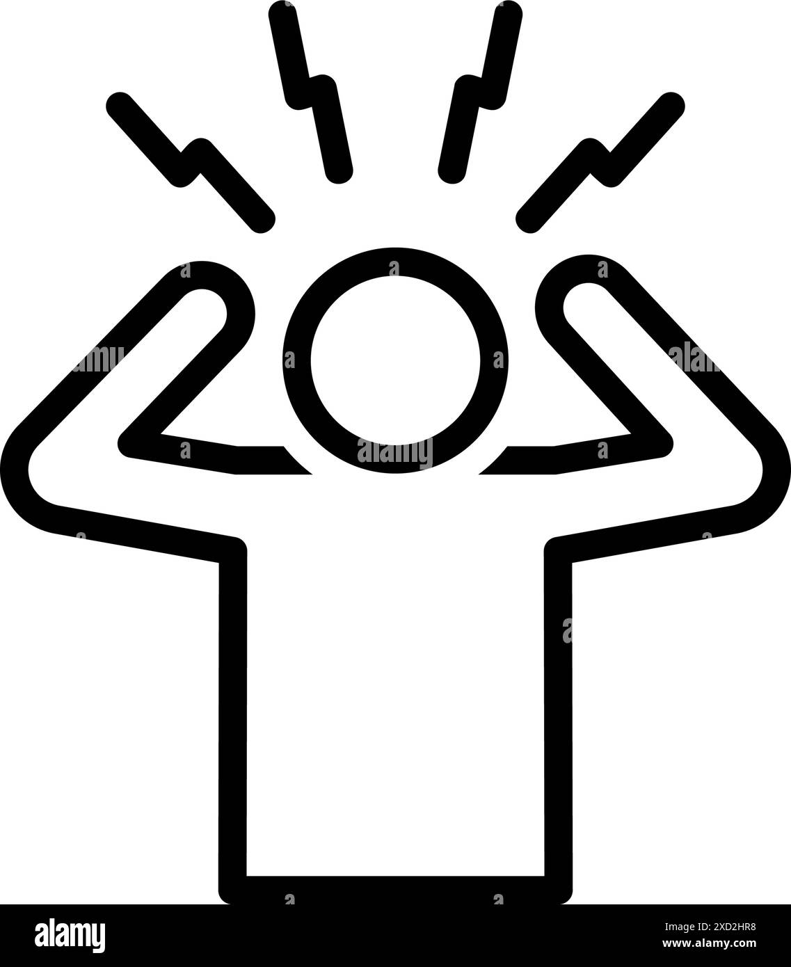 Icon for worried,troubled Stock Vector Image & Art - Alamy