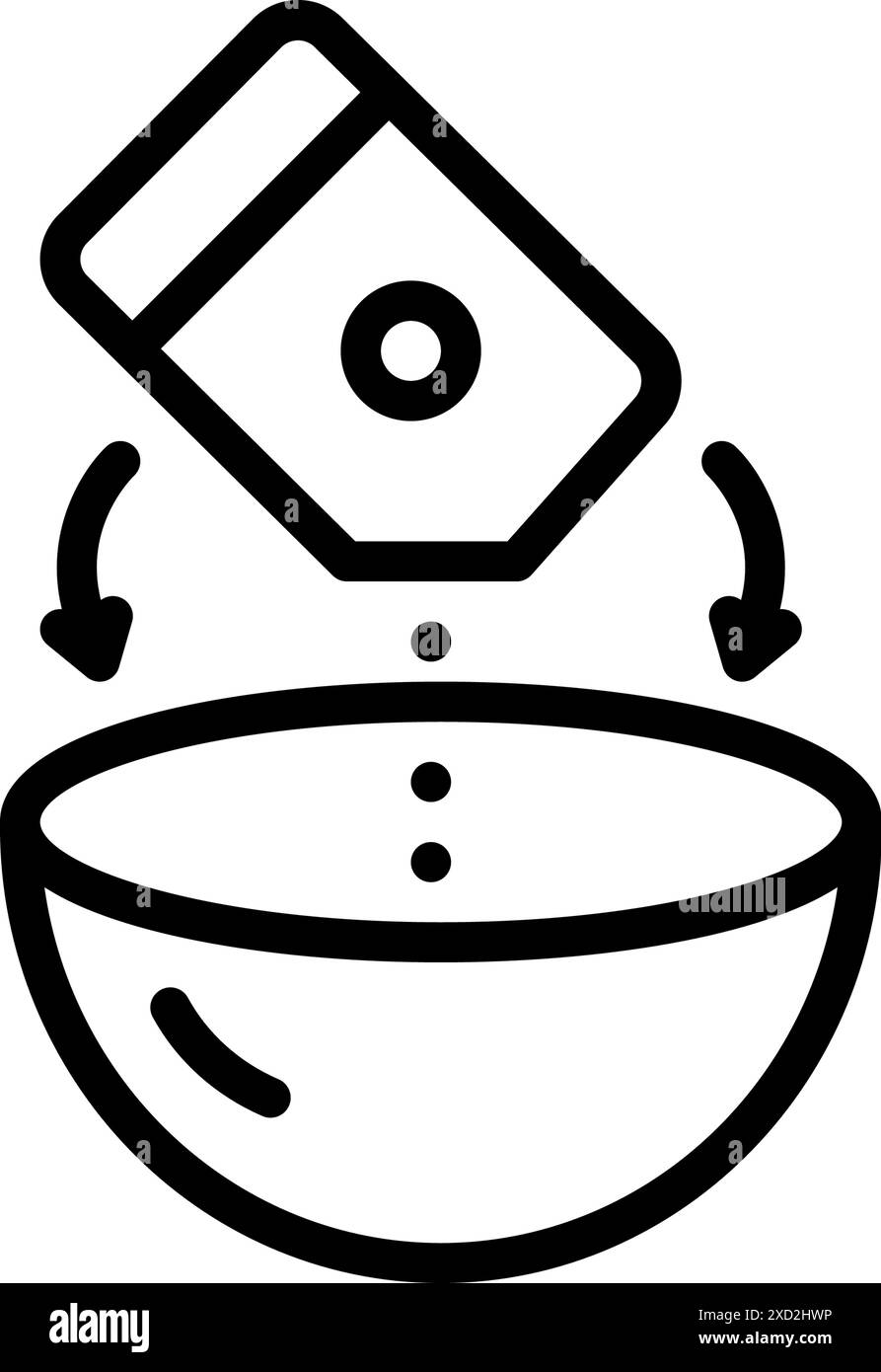 Soup logo logo Black and White Stock Photos & Images - Alamy