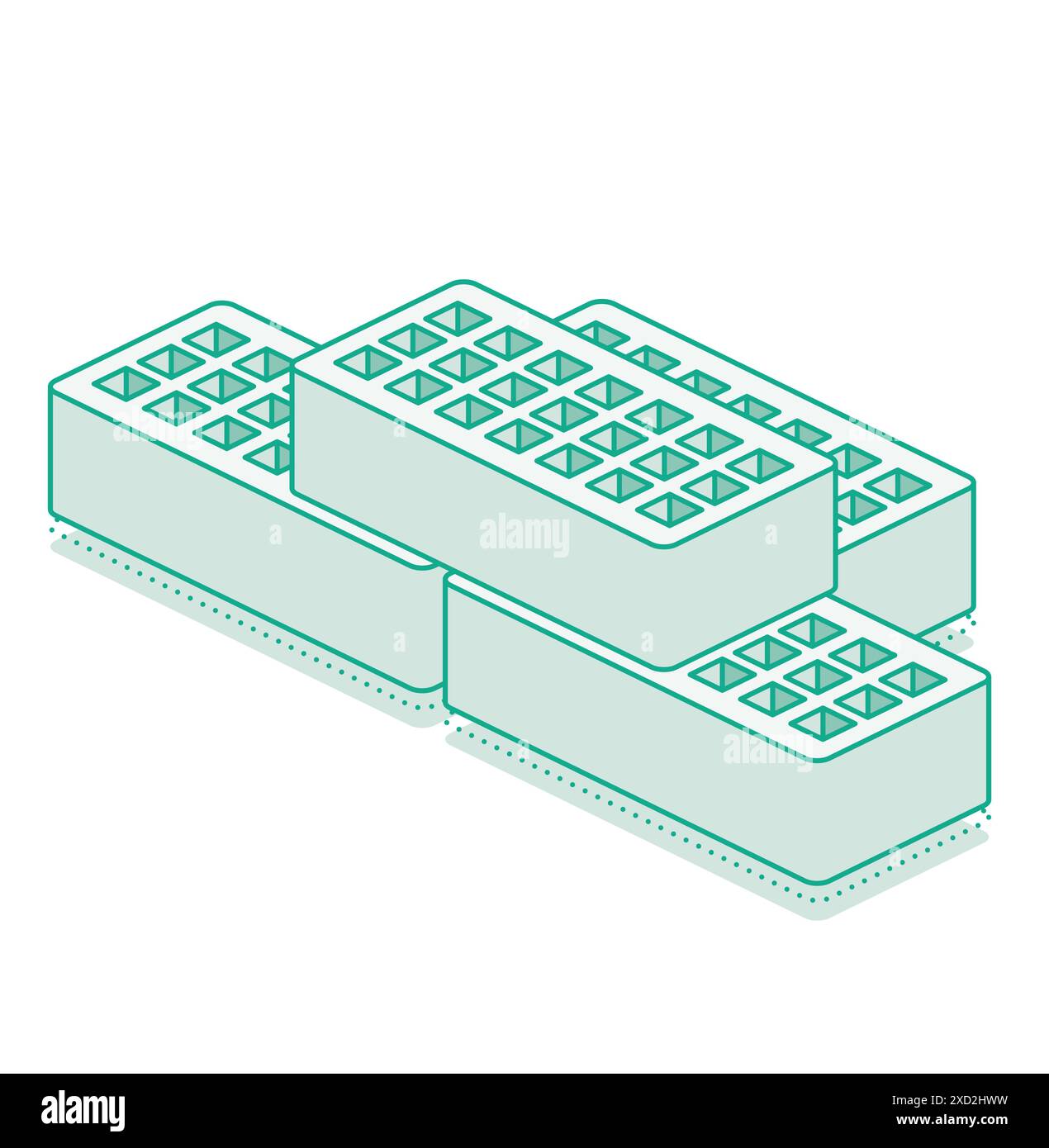 Bricks with holes hi-res stock photography and images - Alamy