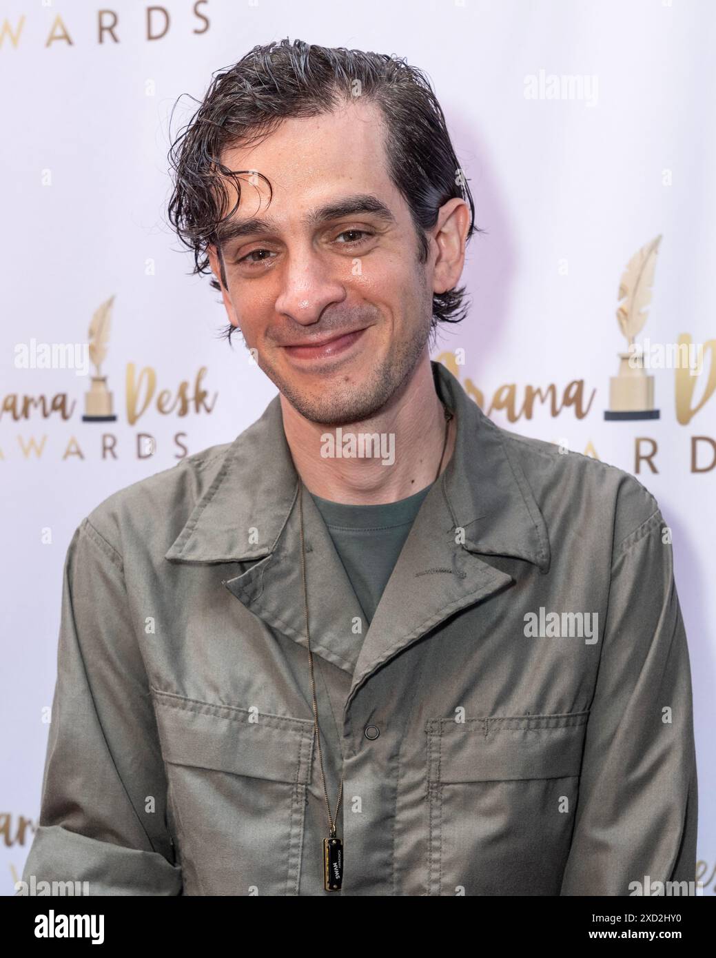 Justin Levine attends the 2024 Drama Desk Awards at NYU Skirball Center ...