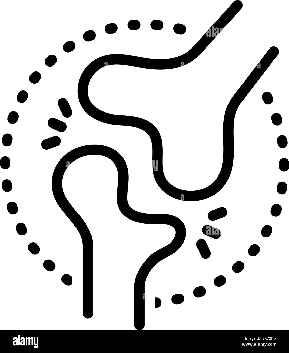 Icon for bone,ossicle Stock Vector Image & Art - Alamy